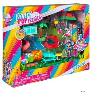 Spin Master | Toys | Party Pop Teenies Pool Time Set | Poshmark